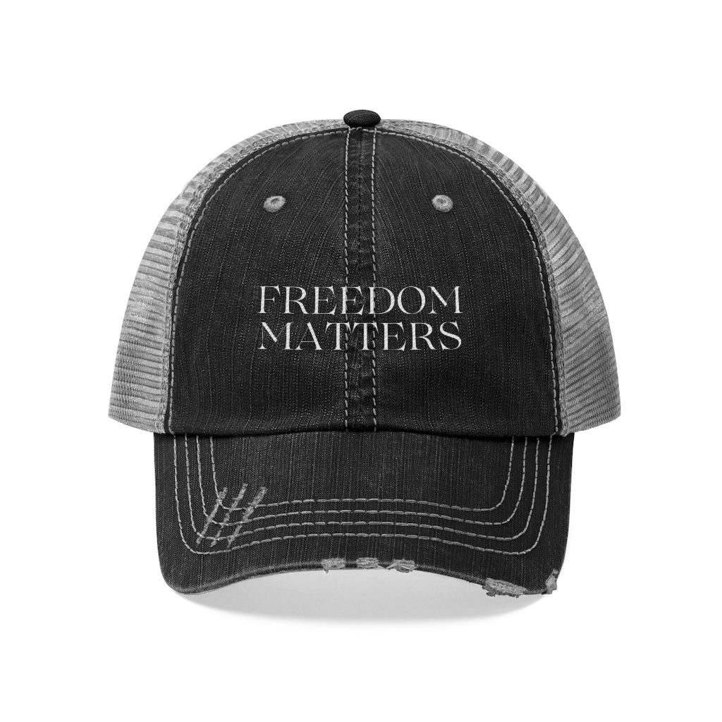 Freedom Matters Trucker Hat, America Hat, Patriot Cap, Medical Freedom ...